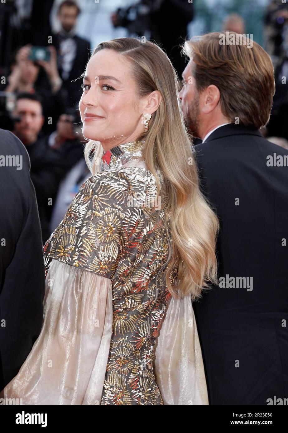 Cannes, France. 16th May, 2023. Brie Larson attends the 'Jeanne du ...