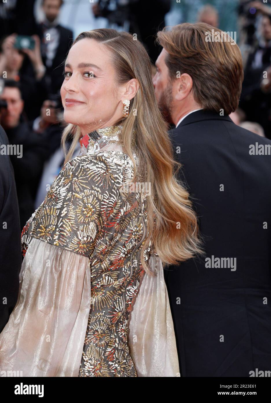 Cannes, France. 16th May, 2023. Brie Larson attends the 'Jeanne du ...