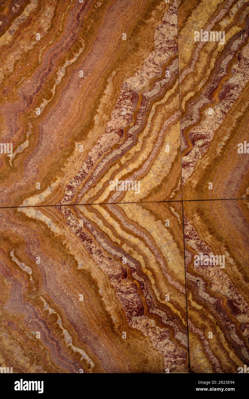 Stone textures in the Mies Van der Rohe Pavilion (or German Pavilion ...