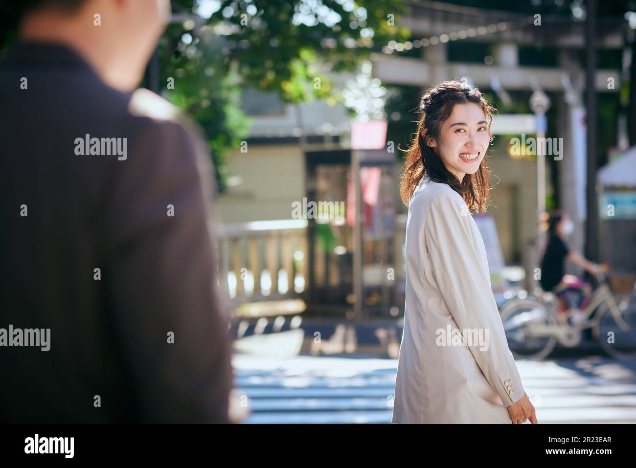 Japanese people portrait in downtown Tokyo Stock Photo - Alamy