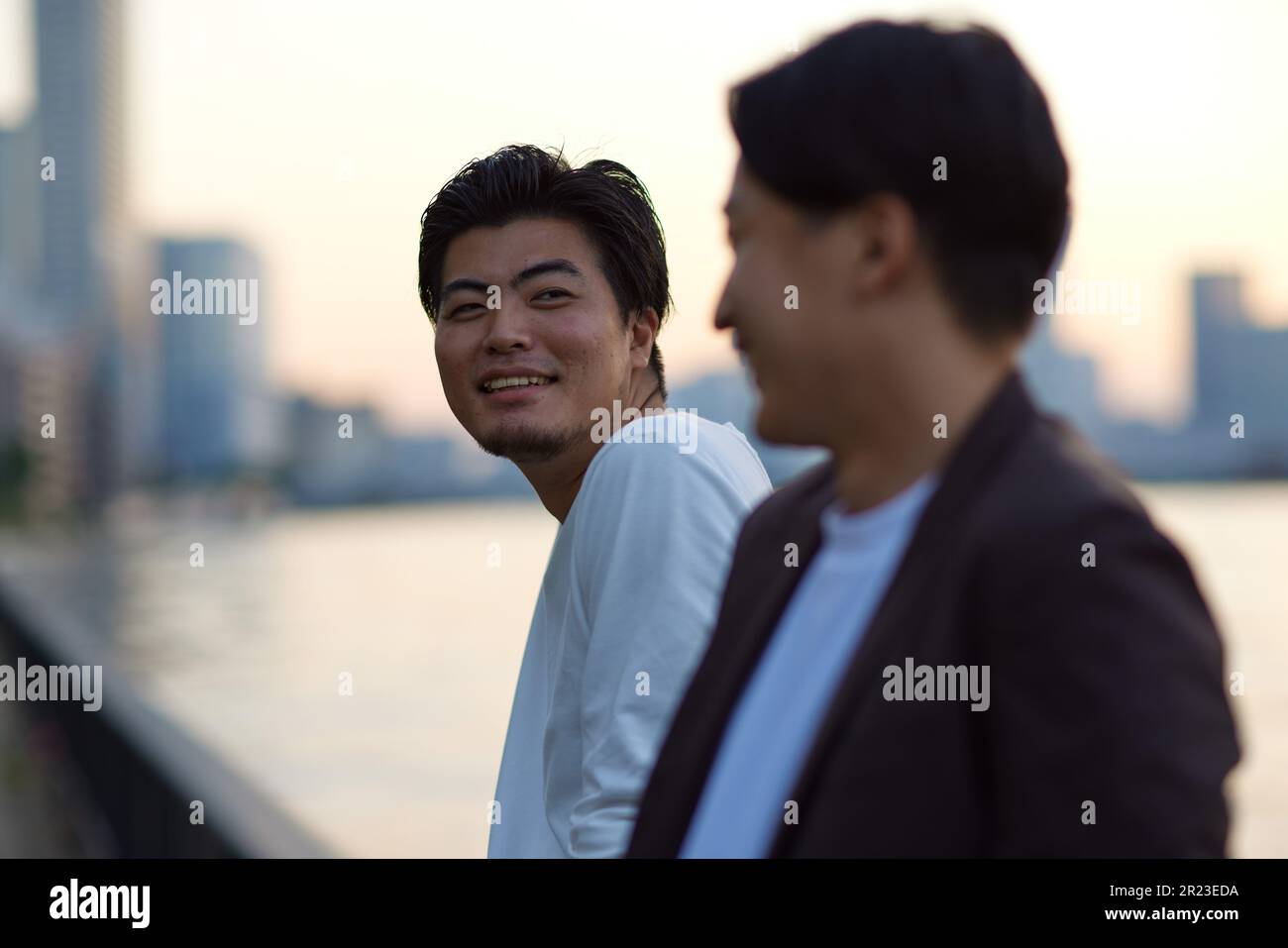 Japanese men portrait in downtown Tokyo Stock Photo - Alamy