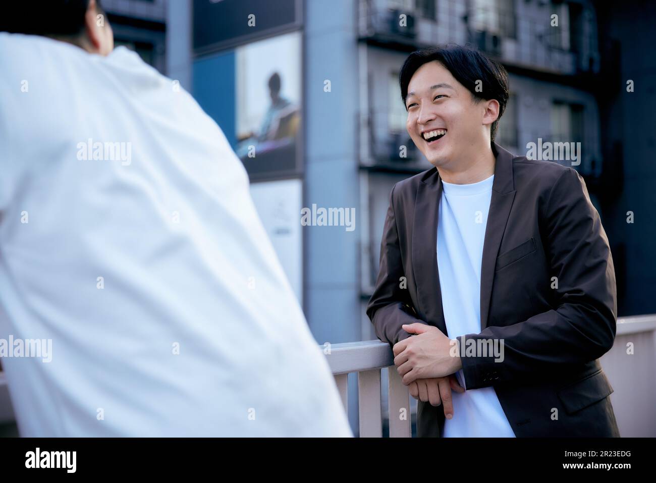 Japanese men portrait in downtown Tokyo Stock Photo - Alamy