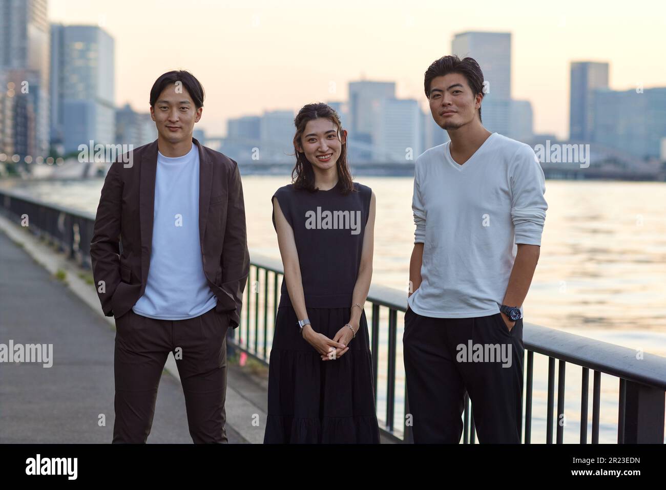 Japanese people portrait in downtown Tokyo Stock Photo - Alamy