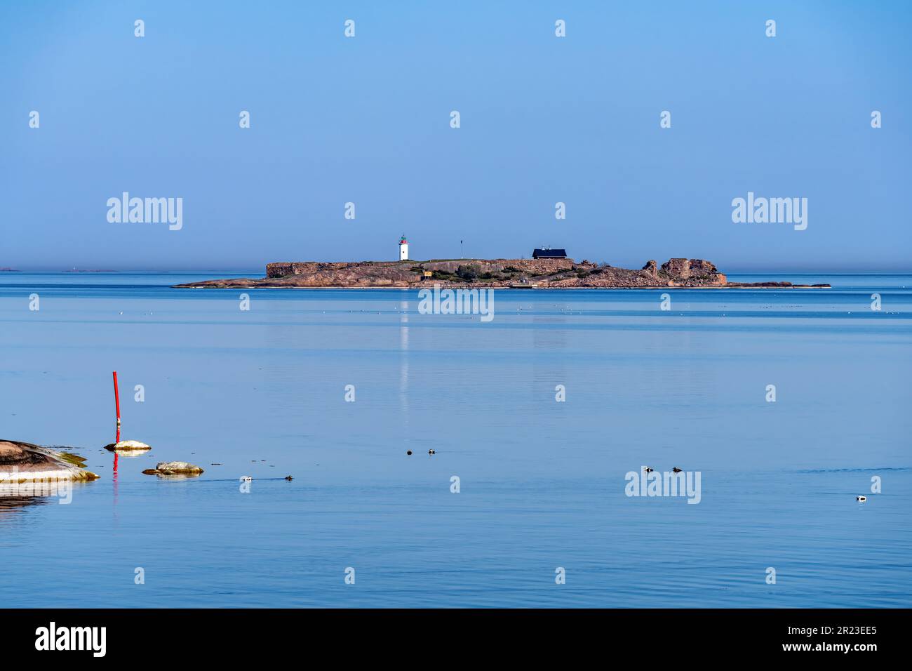 Gustavsvarn lighthouse island hi-res stock photography and images - Alamy