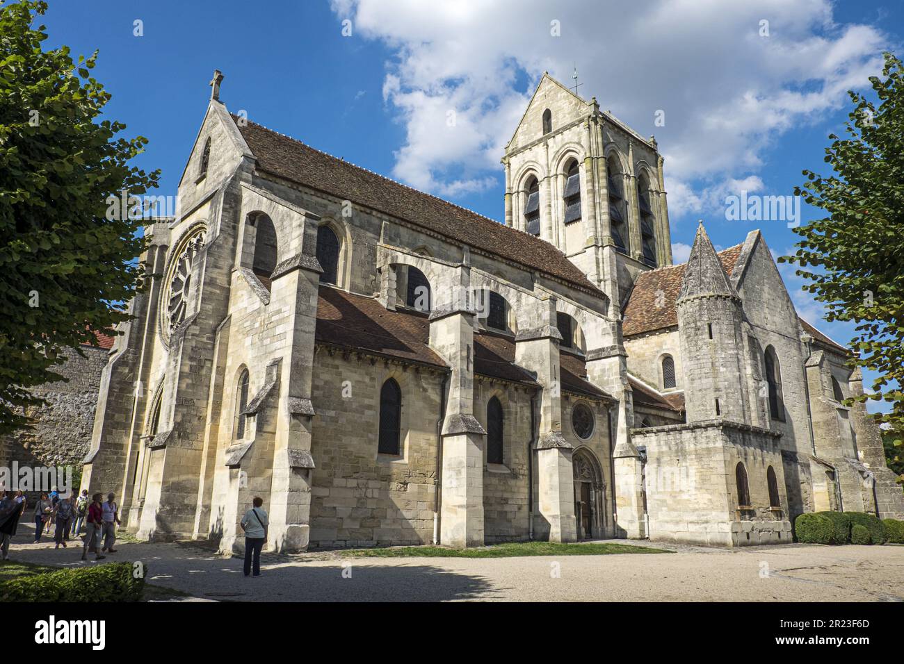 FRANCE. VAL-D'OISE (95). AUVERS-SUR-OISE. THE CHURCH OF OUR LADY OF THE ...