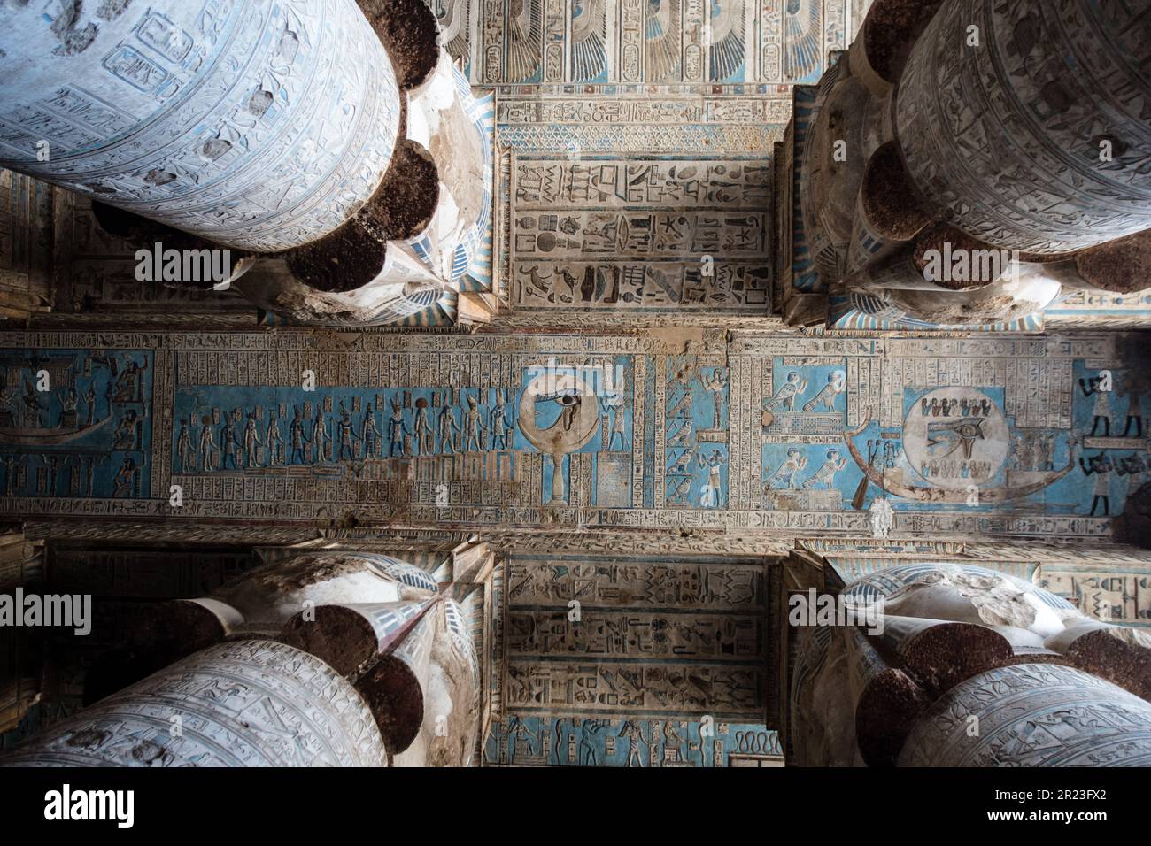 Dendera Temple in Egypt Stock Photo - Alamy
