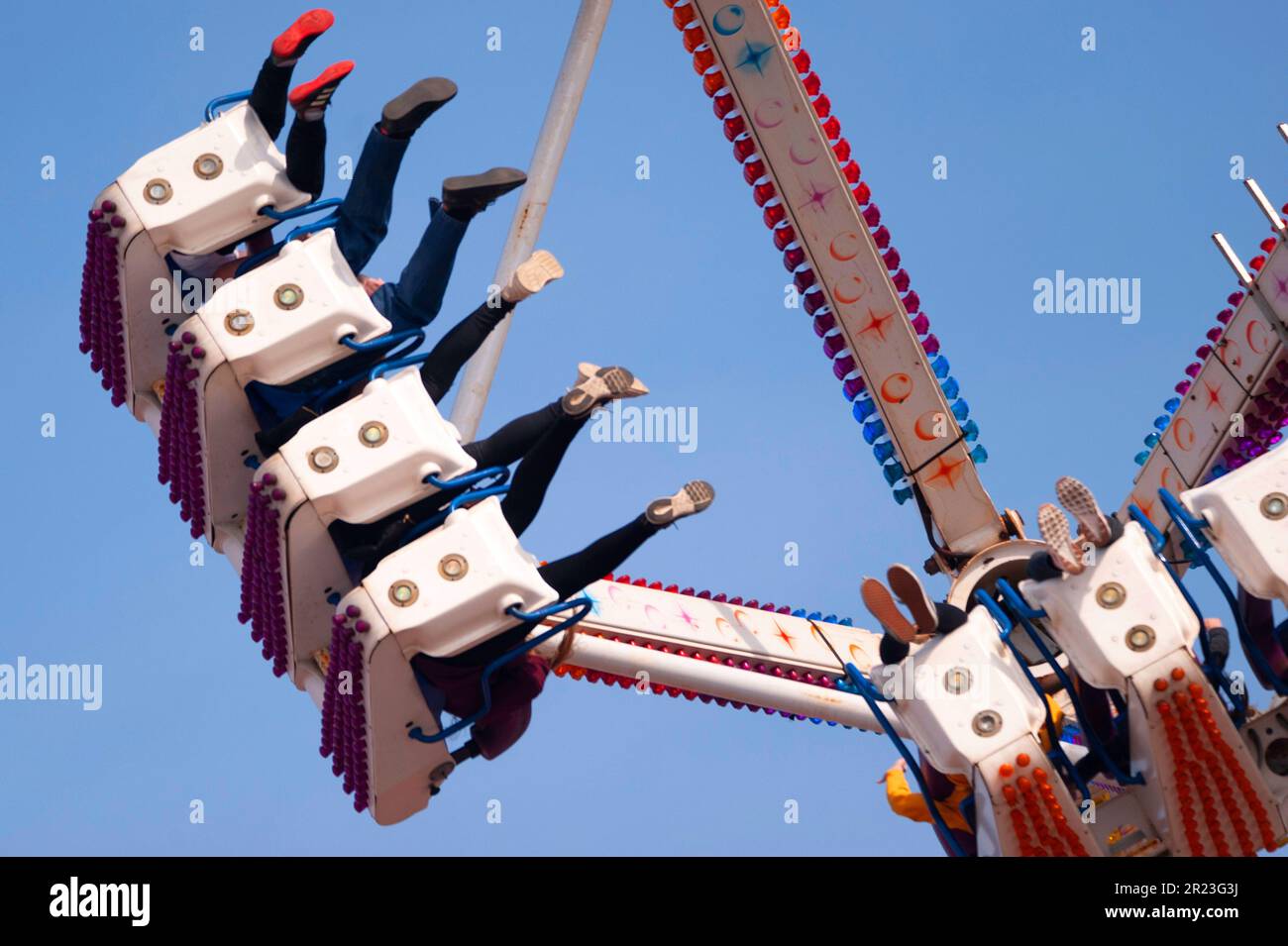 Ocean Beach funfair in South Shields Stock Photo - Alamy