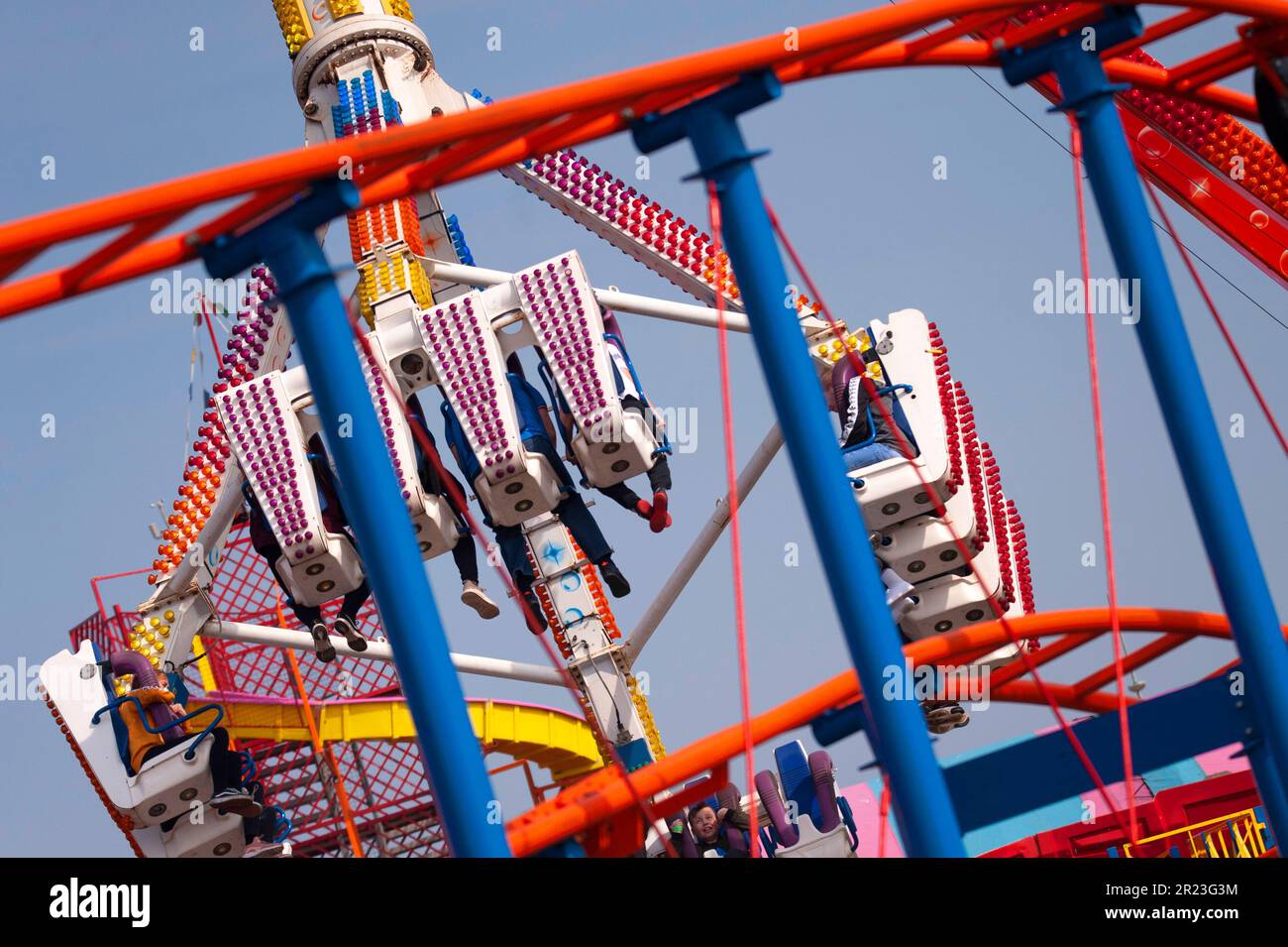 Ocean Beach funfair in South Shields Stock Photo - Alamy