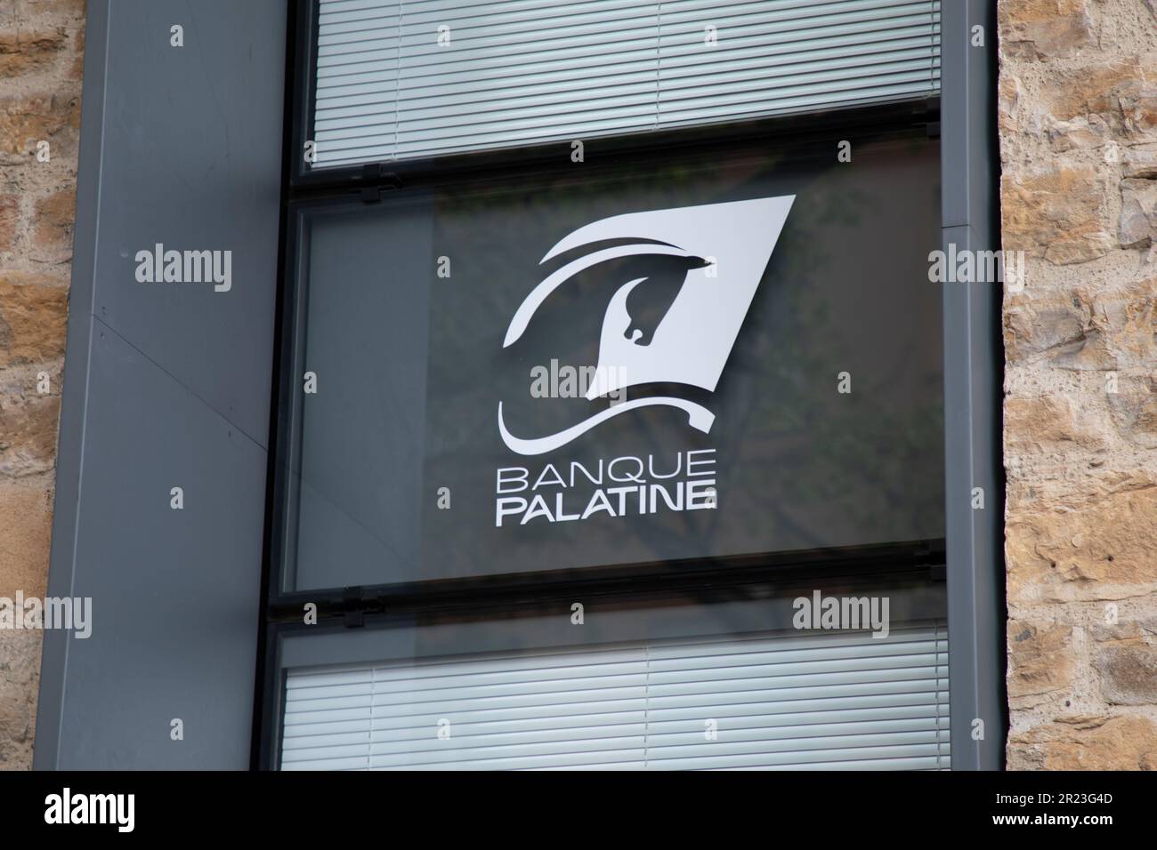 Banque palatine logo hi-res stock photography and images - Alamy