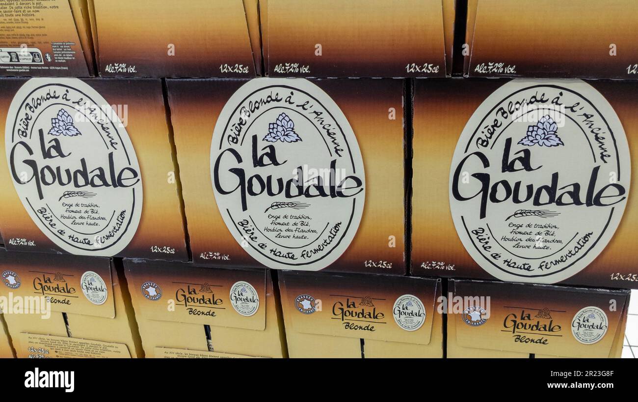 La goudale logo hi-res stock photography and images - Alamy