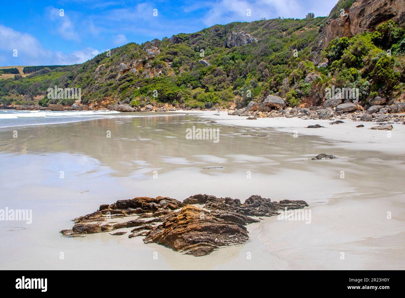 Beach at Cape Bridgewater Stock Photo - Alamy