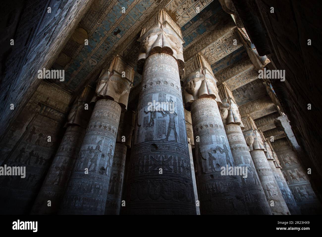 Dendera Temple in Egypt Stock Photo - Alamy