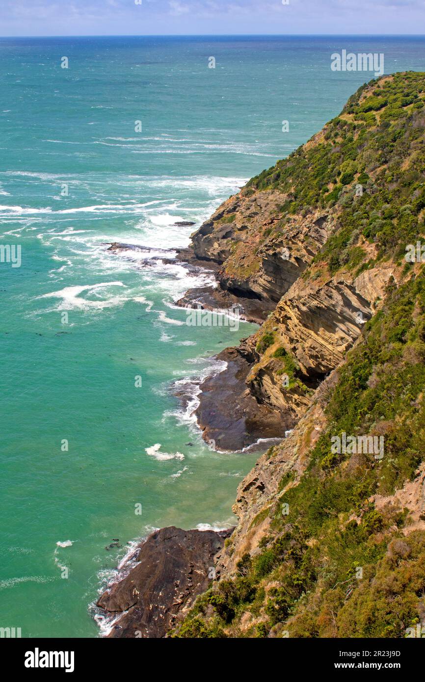 Cliffs above the seal colonies on Cape Bridgewater Stock Photo - Alamy