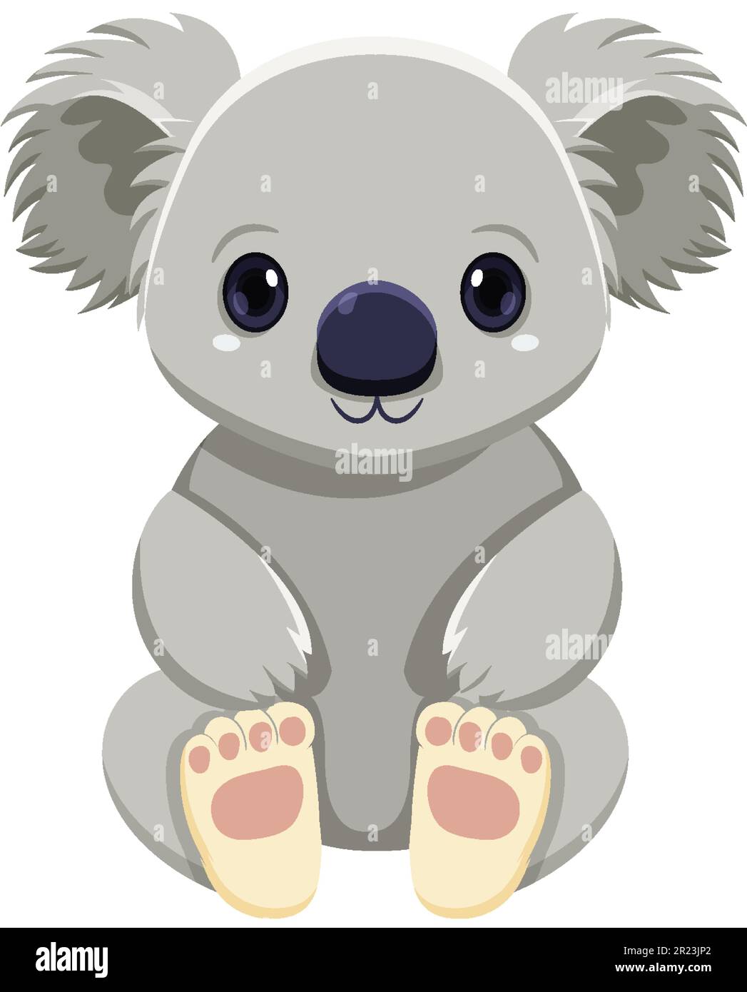 Cute koala cartoon character illustration Stock Vector Image & Art - Alamy
