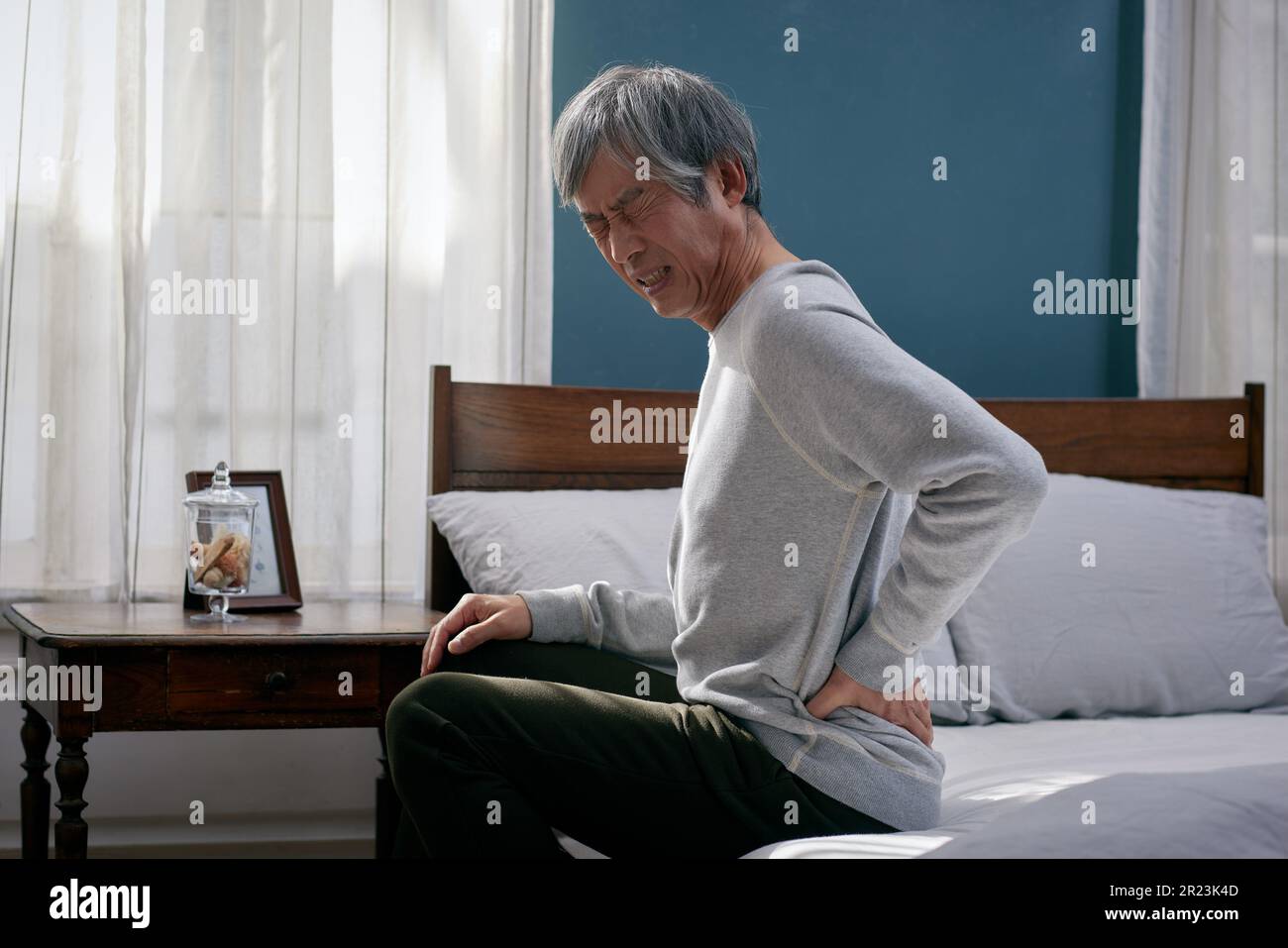 Japanese senior man Stock Photo - Alamy