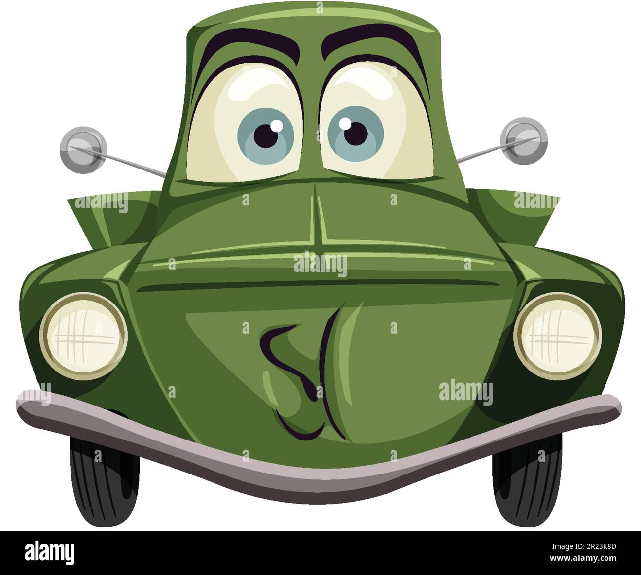 A cartoon car character illustration Stock Vector Image & Art - Alamy