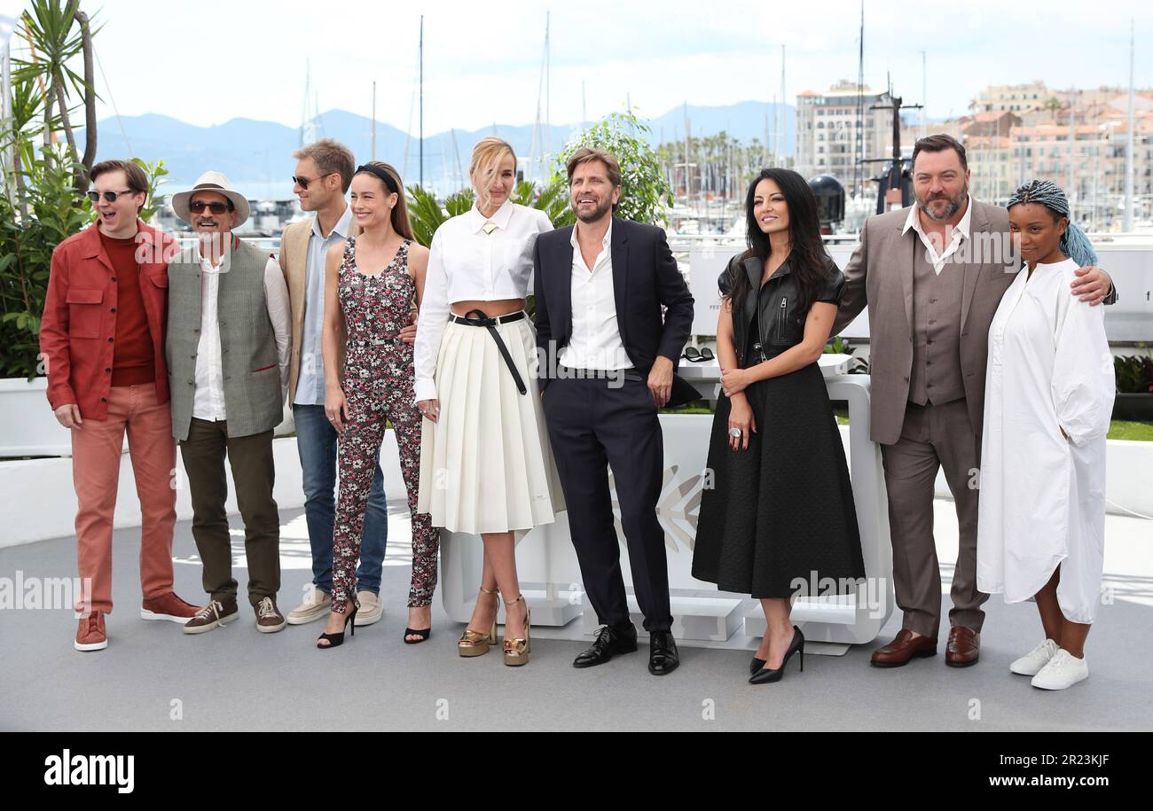 Cannes, France. 16th May, 2023. Swedish director and President of the Jury of the 76th Cannes ...
