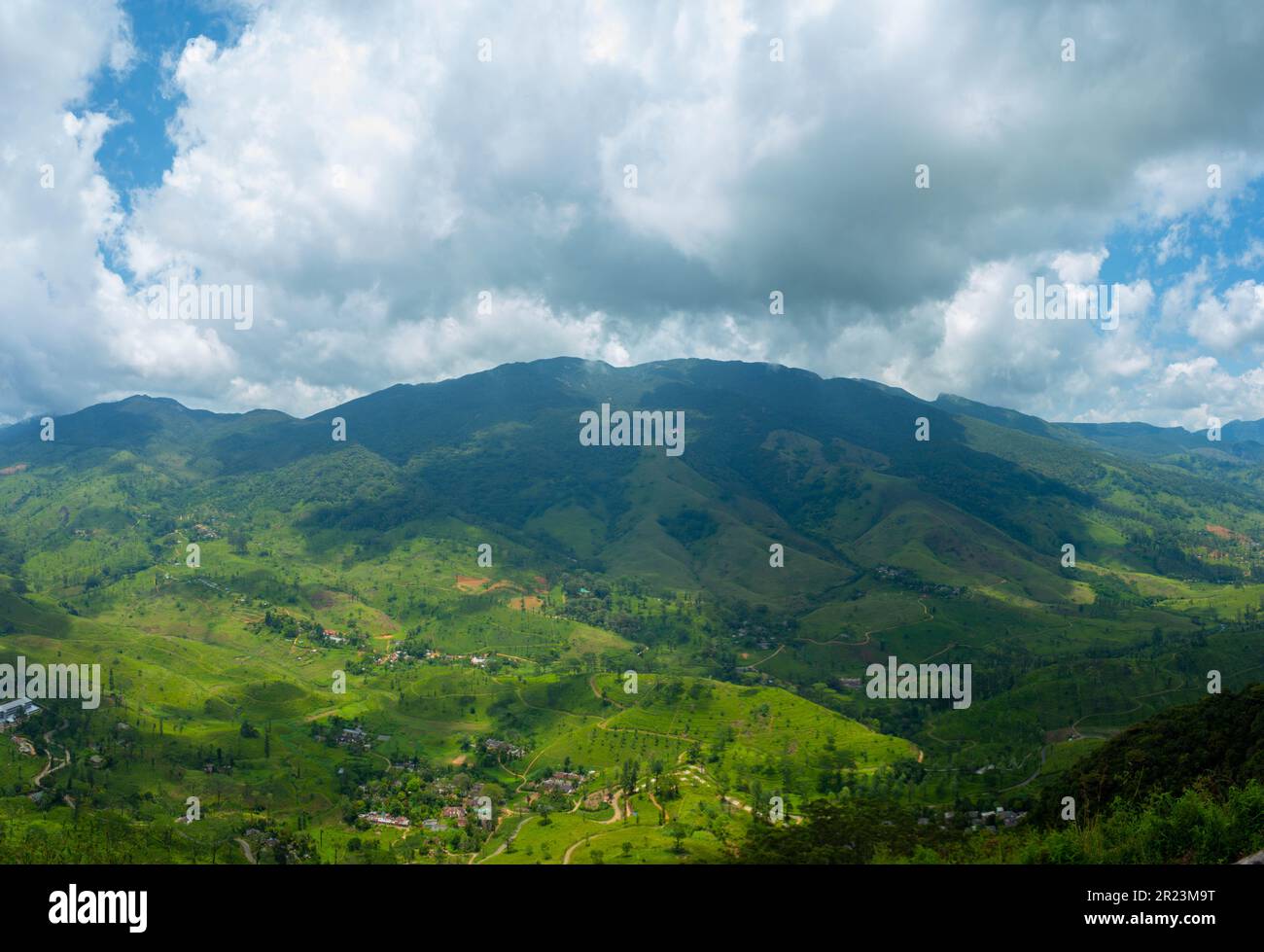 Knuckles Mountain Range in sri lanka view from Kalabokka 360 Upper ...