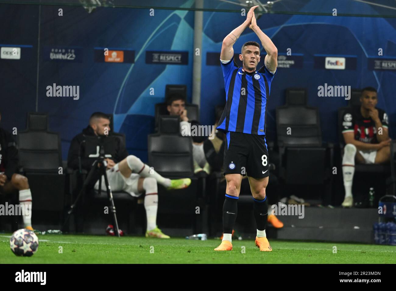 Robin Gosens (Inter) during the UEFA Champions League 2022 2023 match ...
