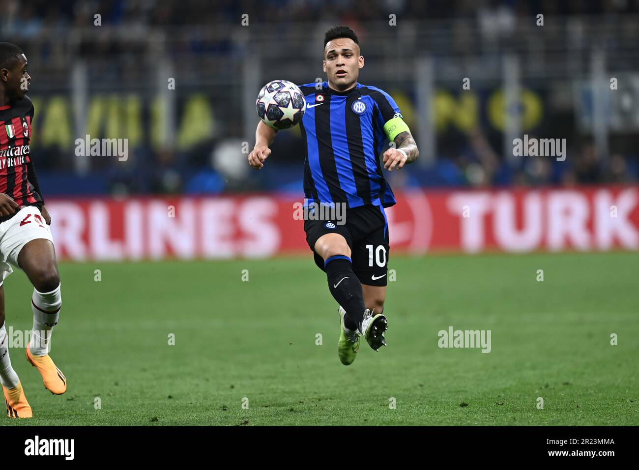 during the UEFA Champions League 2022 2023 match between Inter 1-0 ...