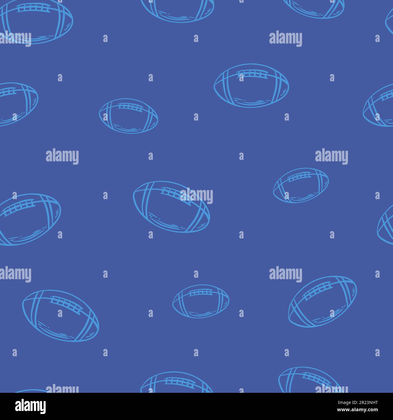 American football wallpaper design vector image. Repeating tile ...