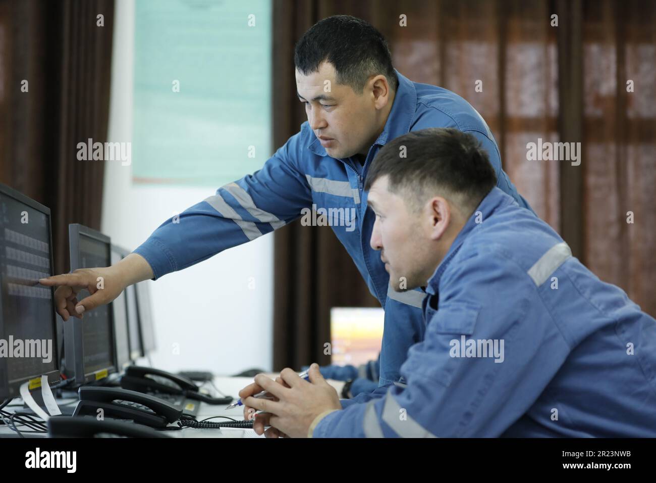 Wind farm control room hi-res stock photography and images - Alamy