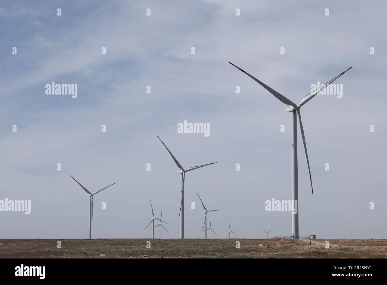 (230517) -- ZHANATAS, May 17, 2023 (Xinhua) -- This photo taken on ...