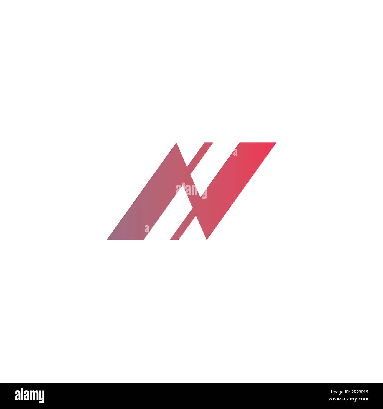 Nn minimal logo design hi-res stock photography and images - Alamy