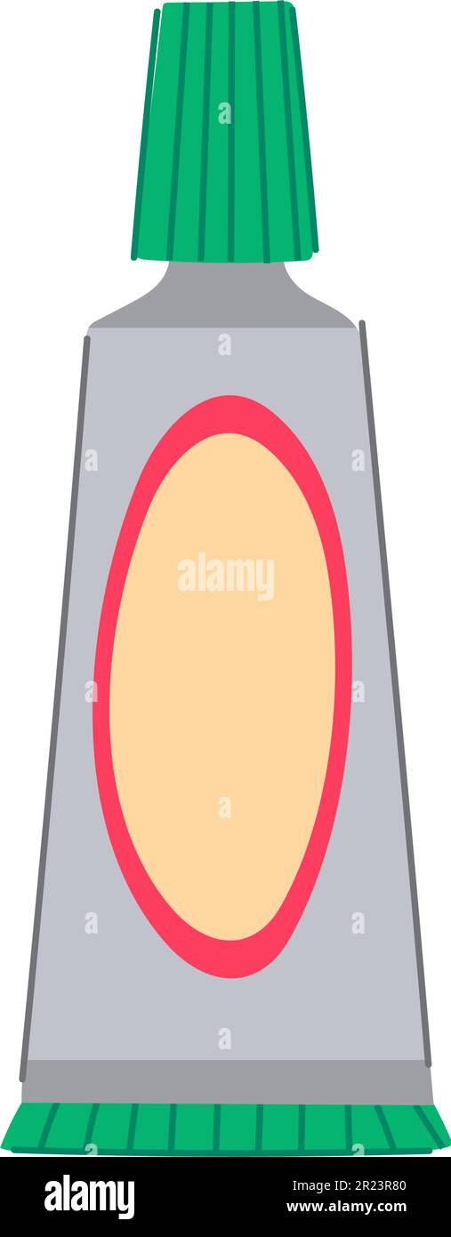 school glue bottle cartoon vector illustration Stock Vector Image & Art ...