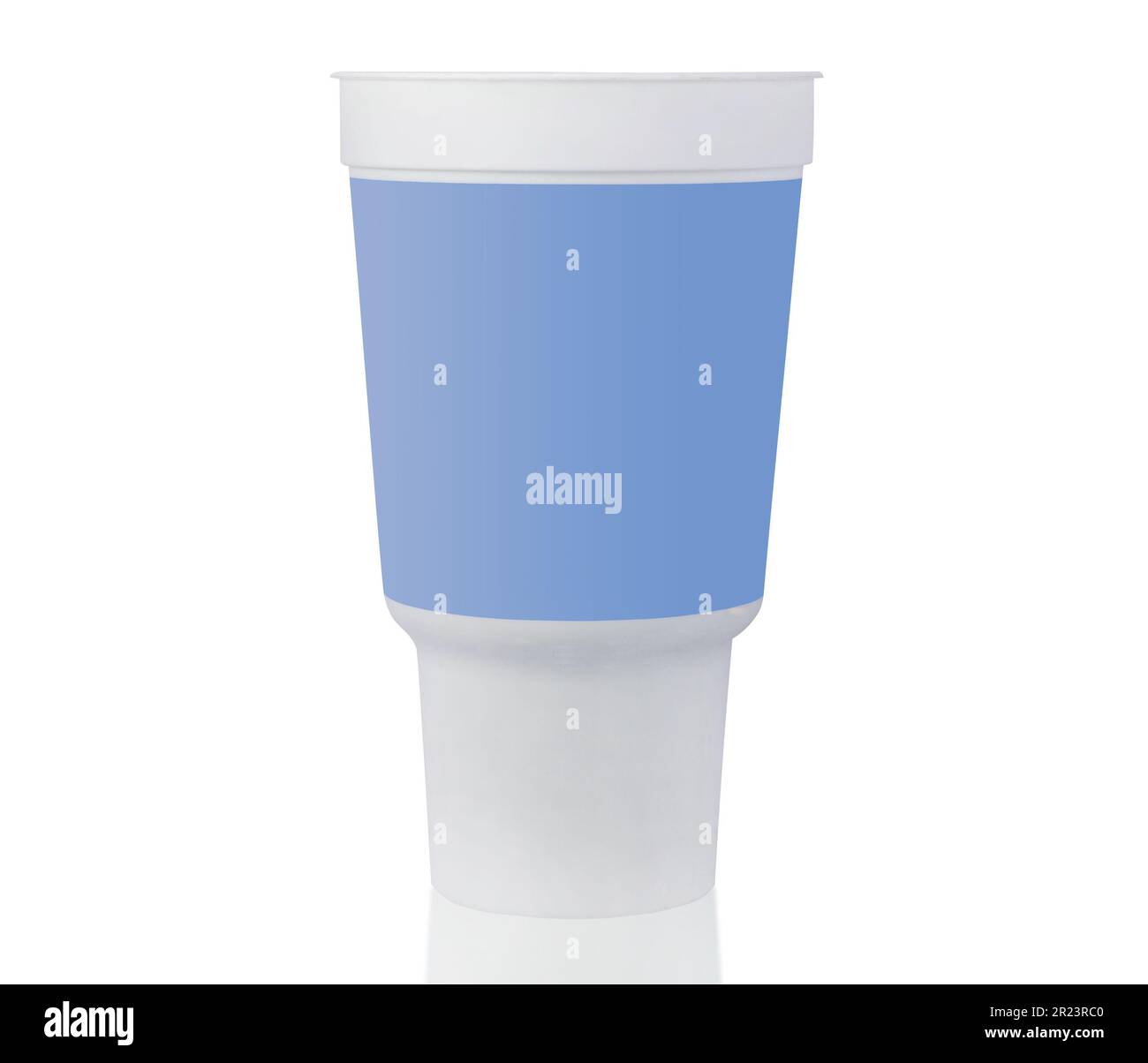 Plastic cup isolated on white background Stock Photo - Alamy
