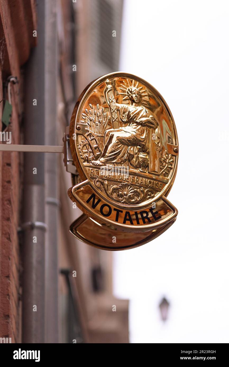 Notary france hi-res stock photography and images - Alamy