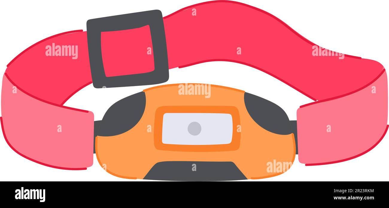 electric headlamp flashlight cartoon vector illustration Stock Vector ...