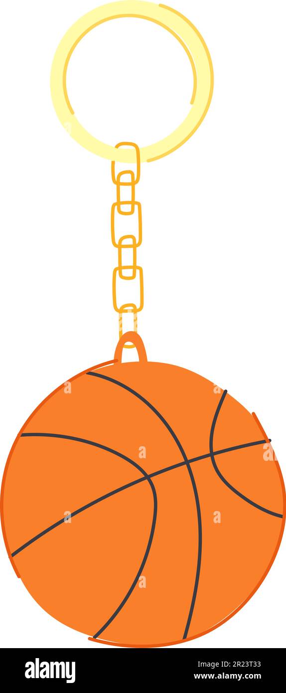 key ring keychain cartoon vector illustration Stock Vector Image & Art ...