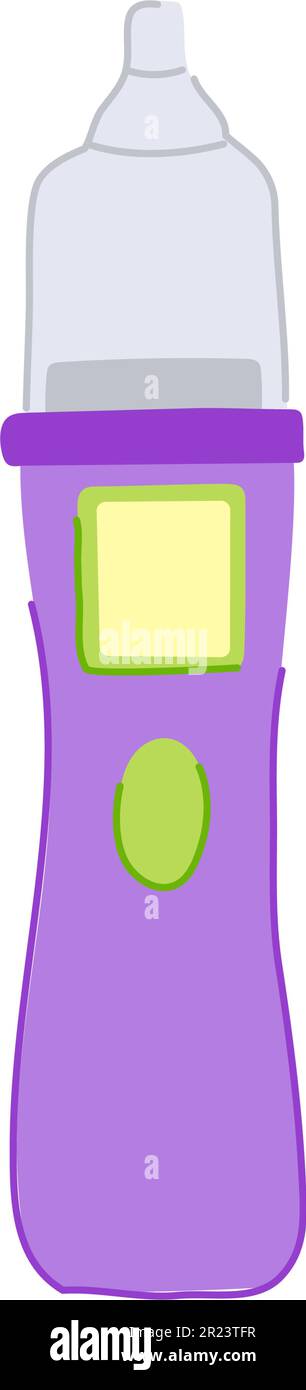 health nasal aspirator cartoon vector illustration Stock Vector Image ...