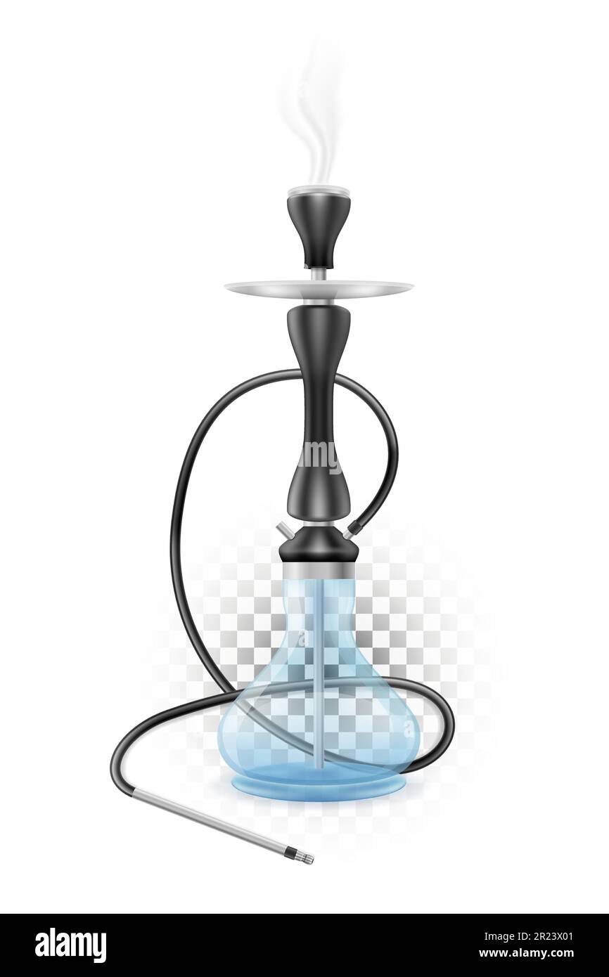 hookah for tobacco smoking and relaxation vector illustration isolated ...