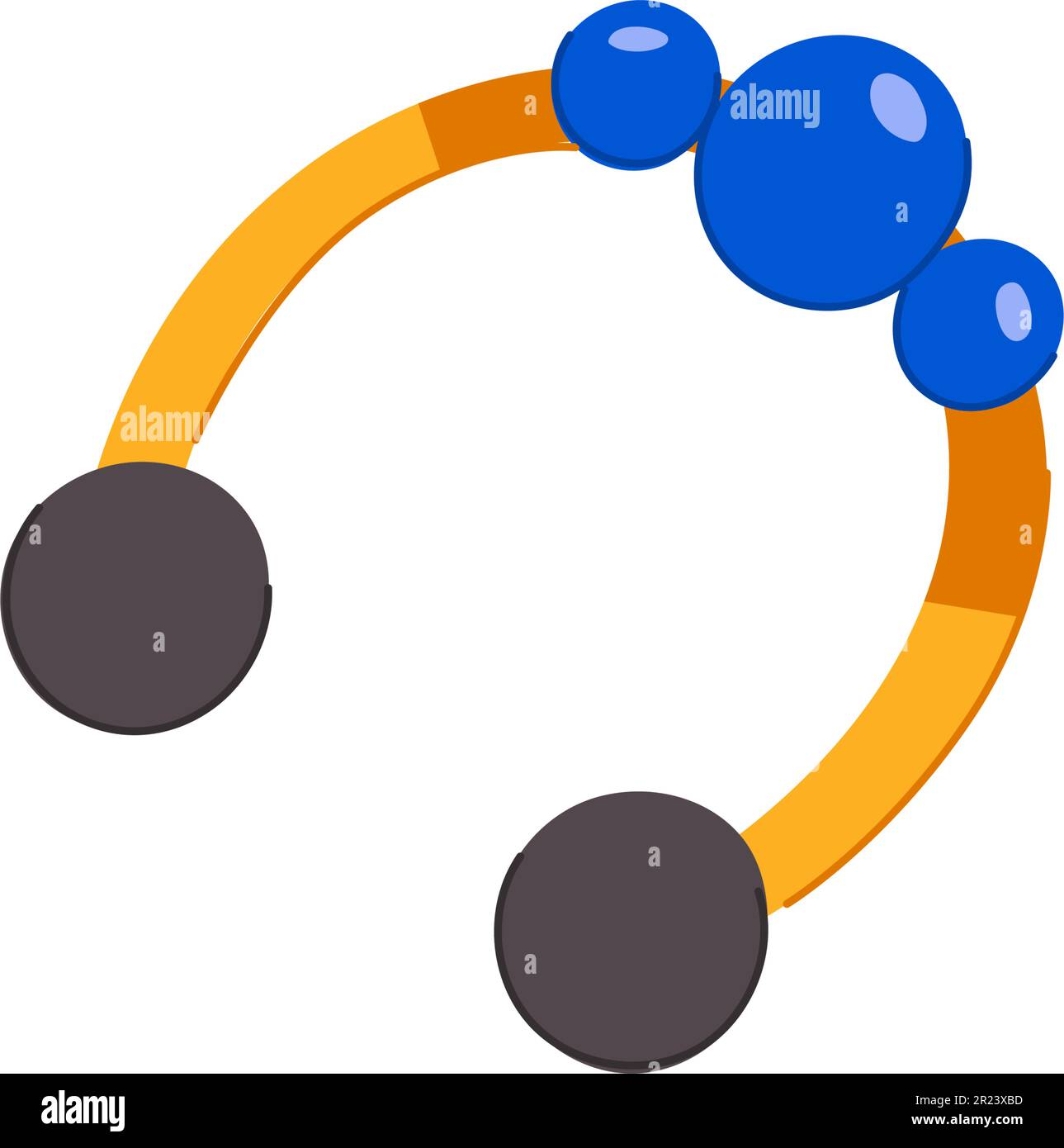 ring piercing fashion cartoon vector illustration Stock Vector Image ...