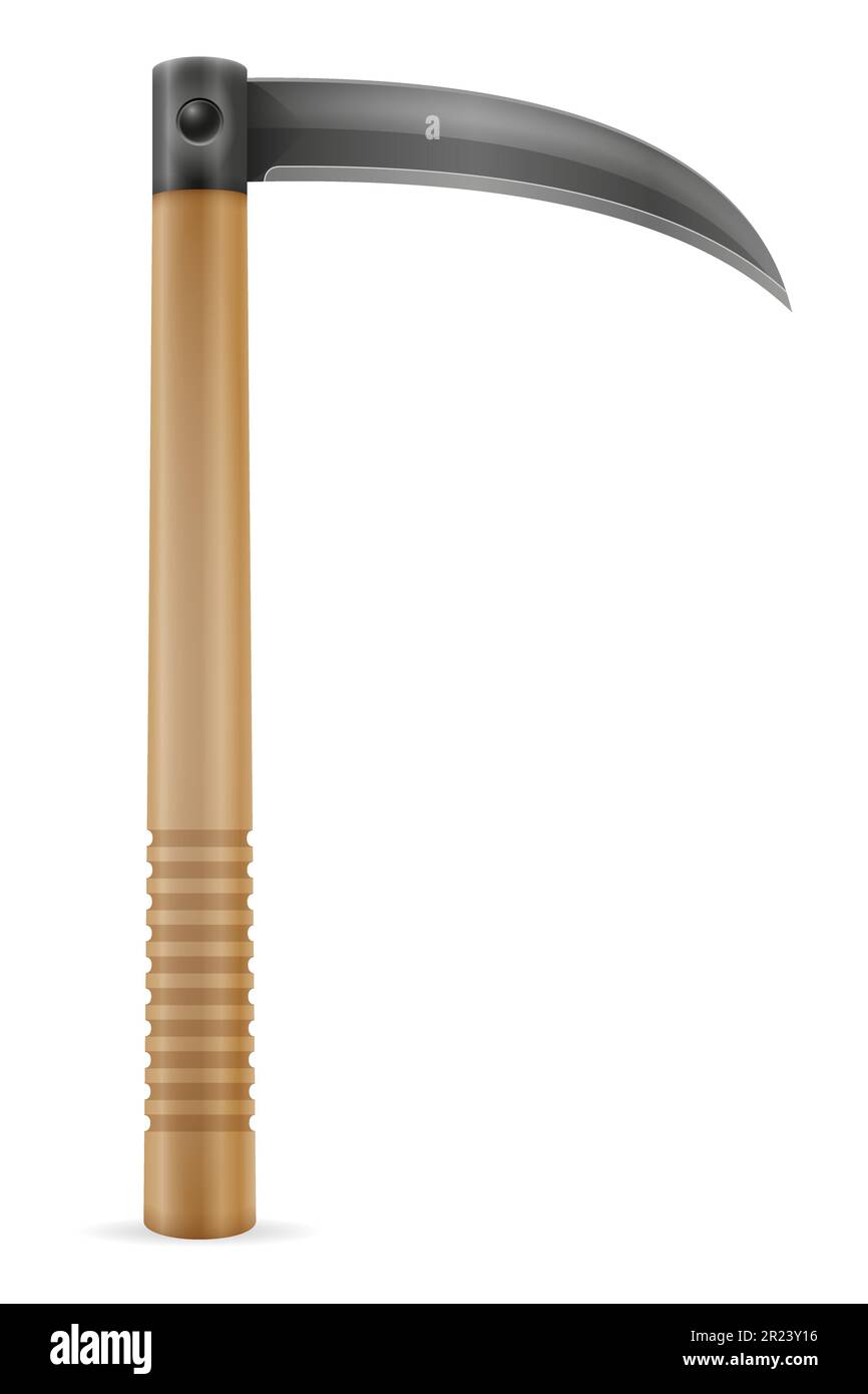 kama ninja weapon japanese warrior assassin vector illustration ...