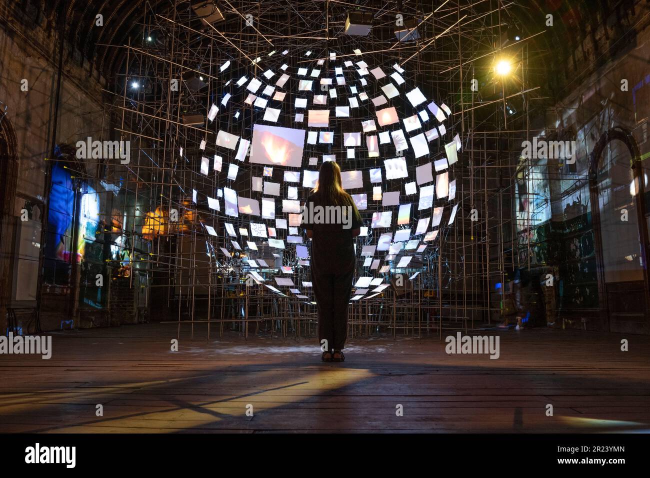 Peckham Rye Station, London, UK. 17th May, 2023. New York-based artist ...