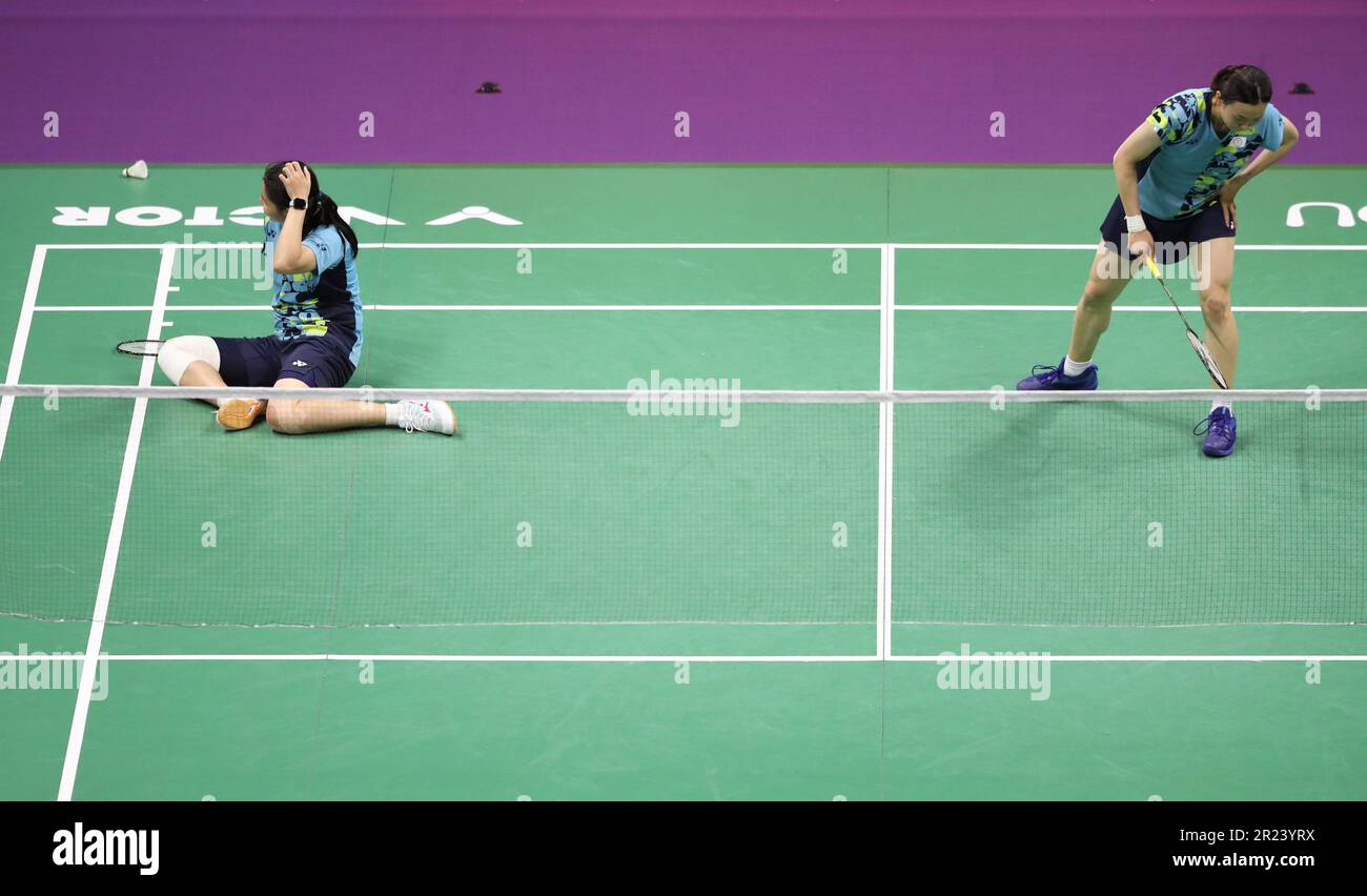 Suzhou, China's Jiangsu Province. 17th May, 2023. Hsu Ya Ching (R)/Teng ...