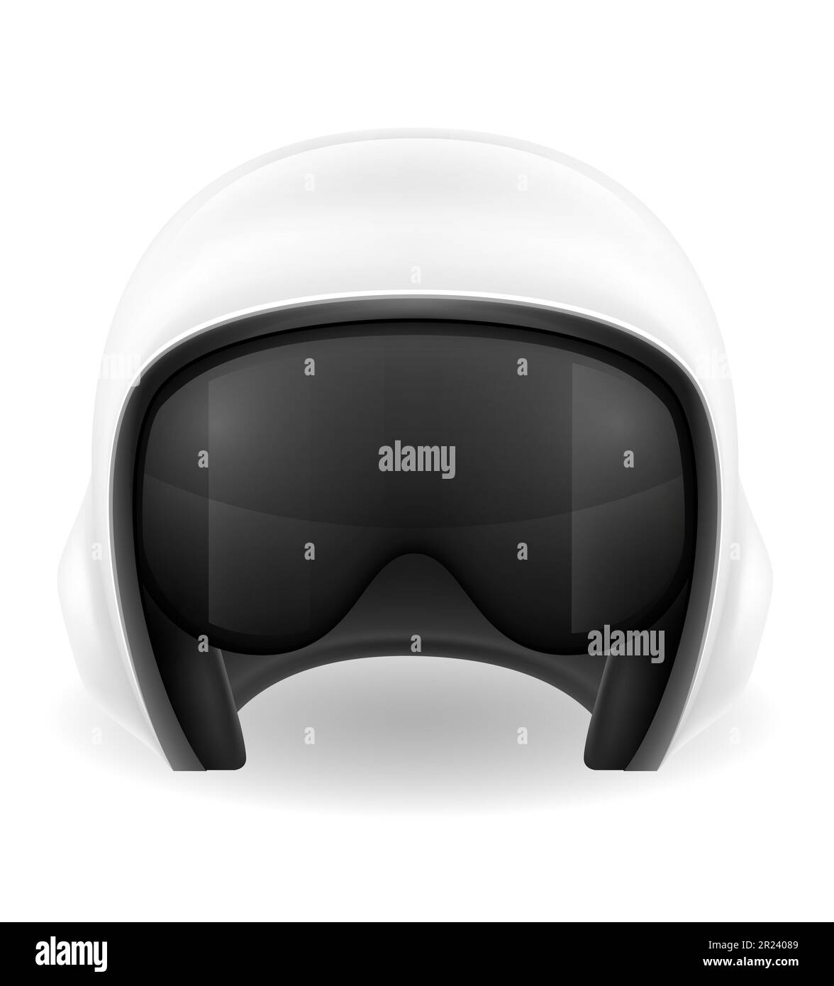 modern pilot helmet for a fighter or combat helicopter vector ...
