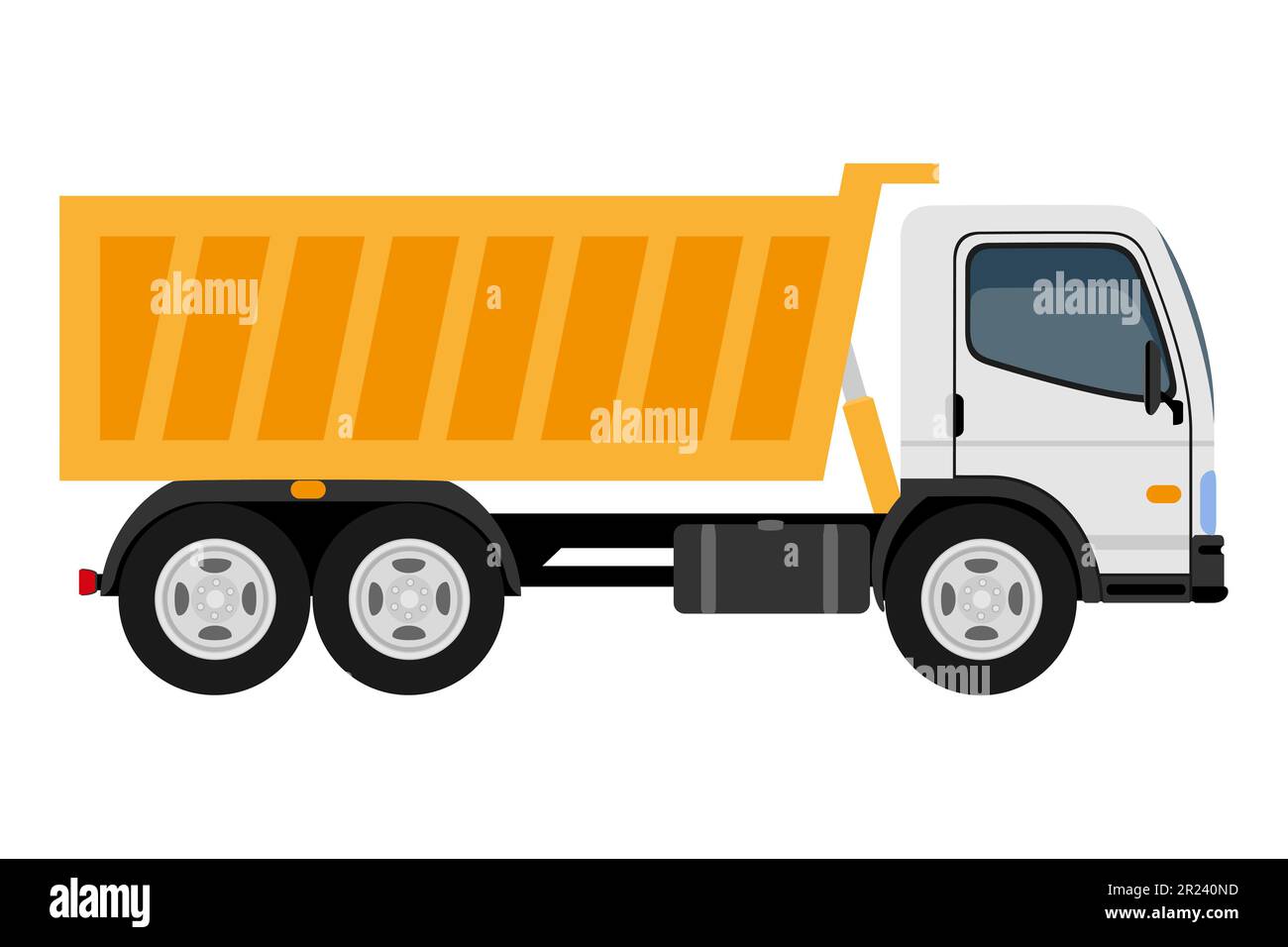 Transportation Truck With Goods Clipart