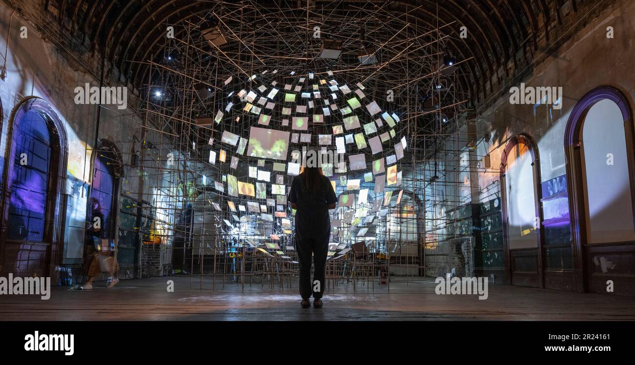 Peckham Rye Station, London, UK. 17th May, 2023. New York-based artist ...