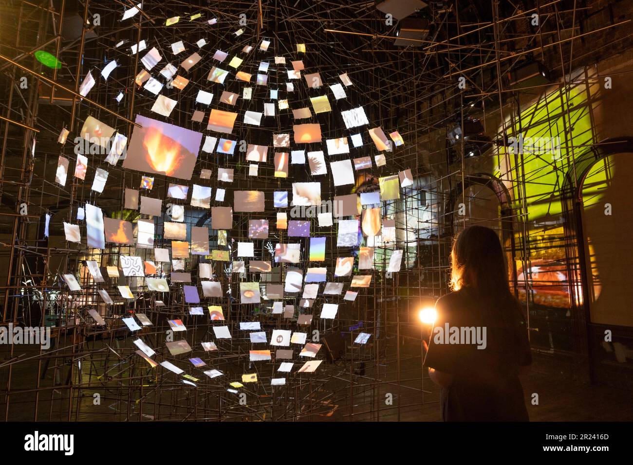 Peckham Rye Station, London, UK. 17th May, 2023. New York-based artist ...