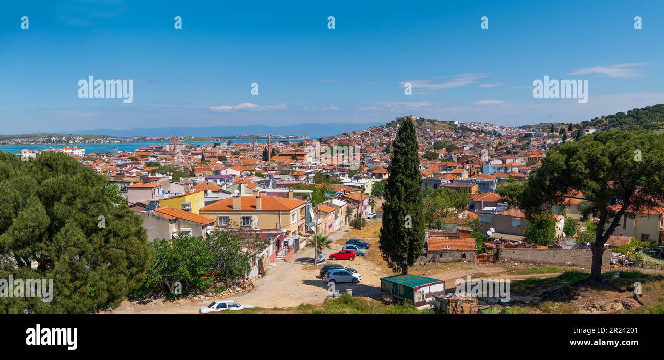 Aerial view ayvalik town landscape hi-res stock photography and images ...