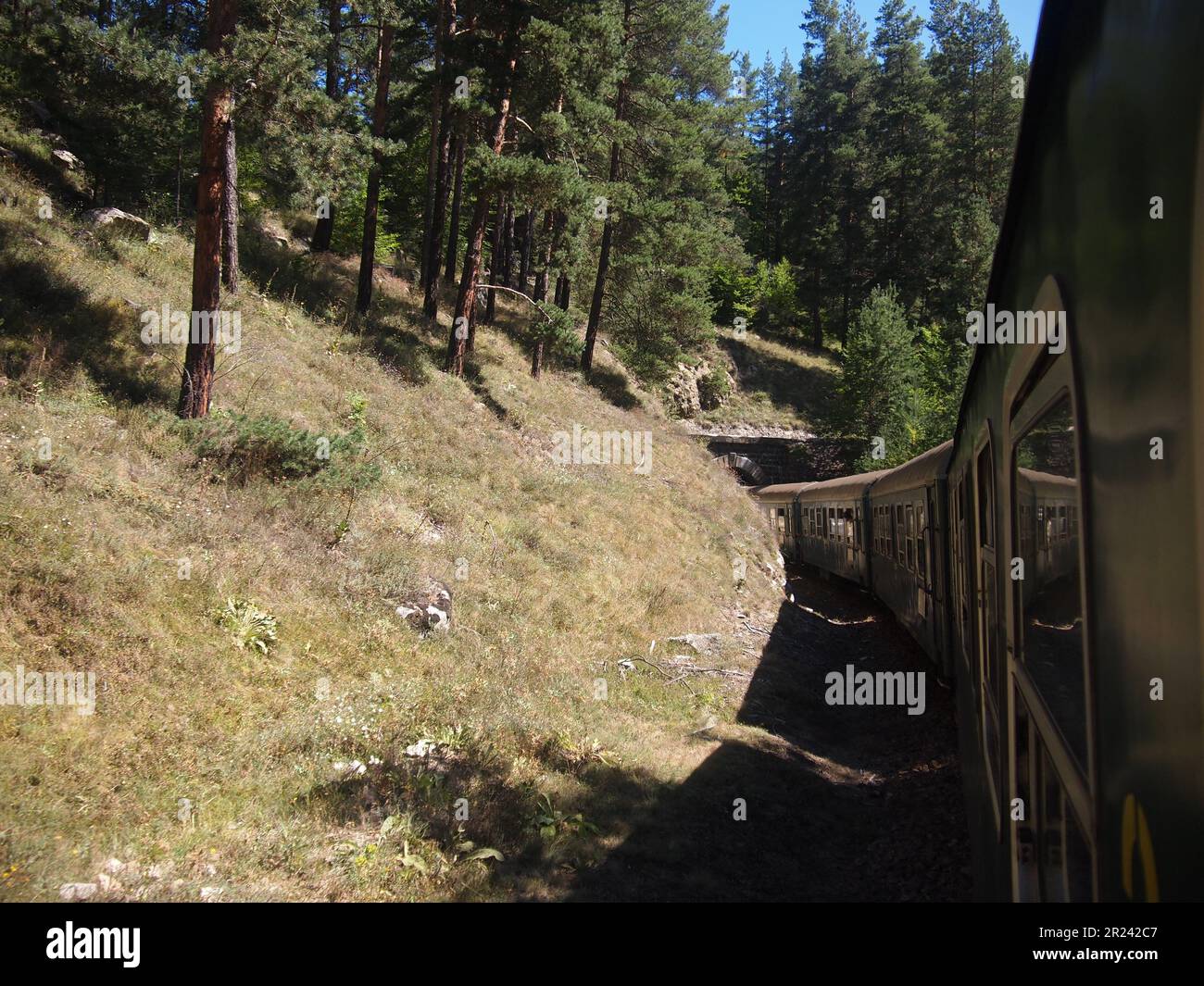 Rhodope narrow gauge train (Rhodope Mountains, Bulgaria Stock Photo - Alamy
