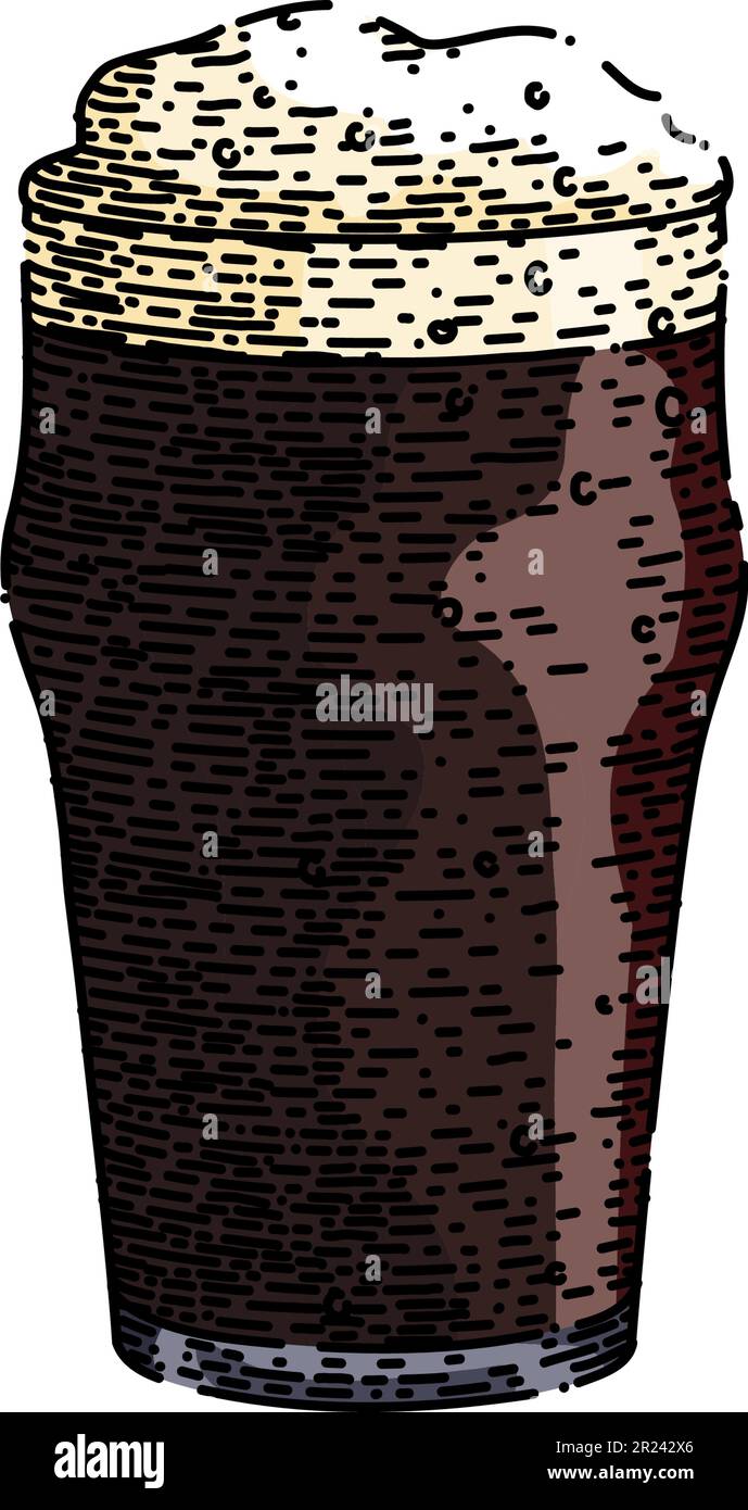 beer ale cup sketch hand drawn vector Stock Vector Image & Art - Alamy