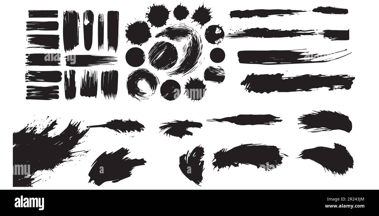 Black ink design Stock Vector Images - Alamy