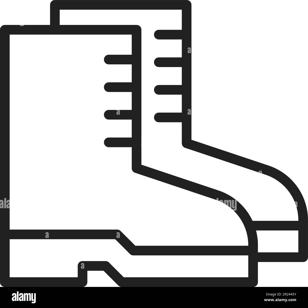Durable boots Stock Vector Images - Alamy