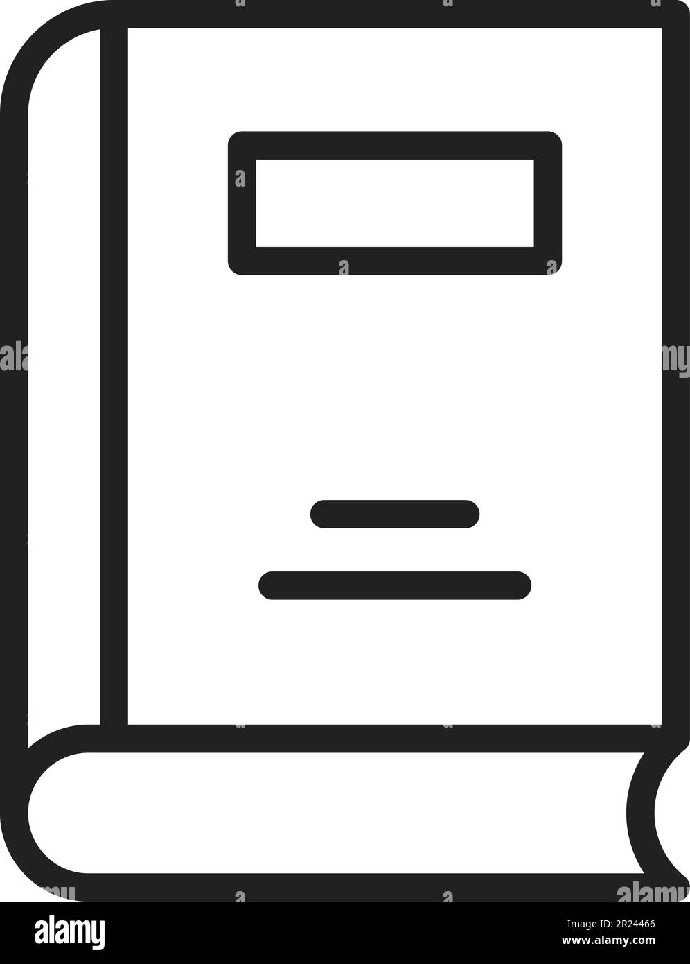 Book icon vector image Stock Vector Image & Art - Alamy