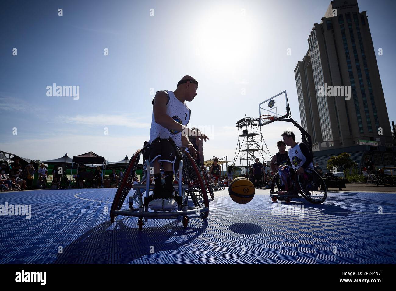 Tokyo, Japan. 5th May, 2023. Ryuga Akaishi Wheelchair Basketball ...